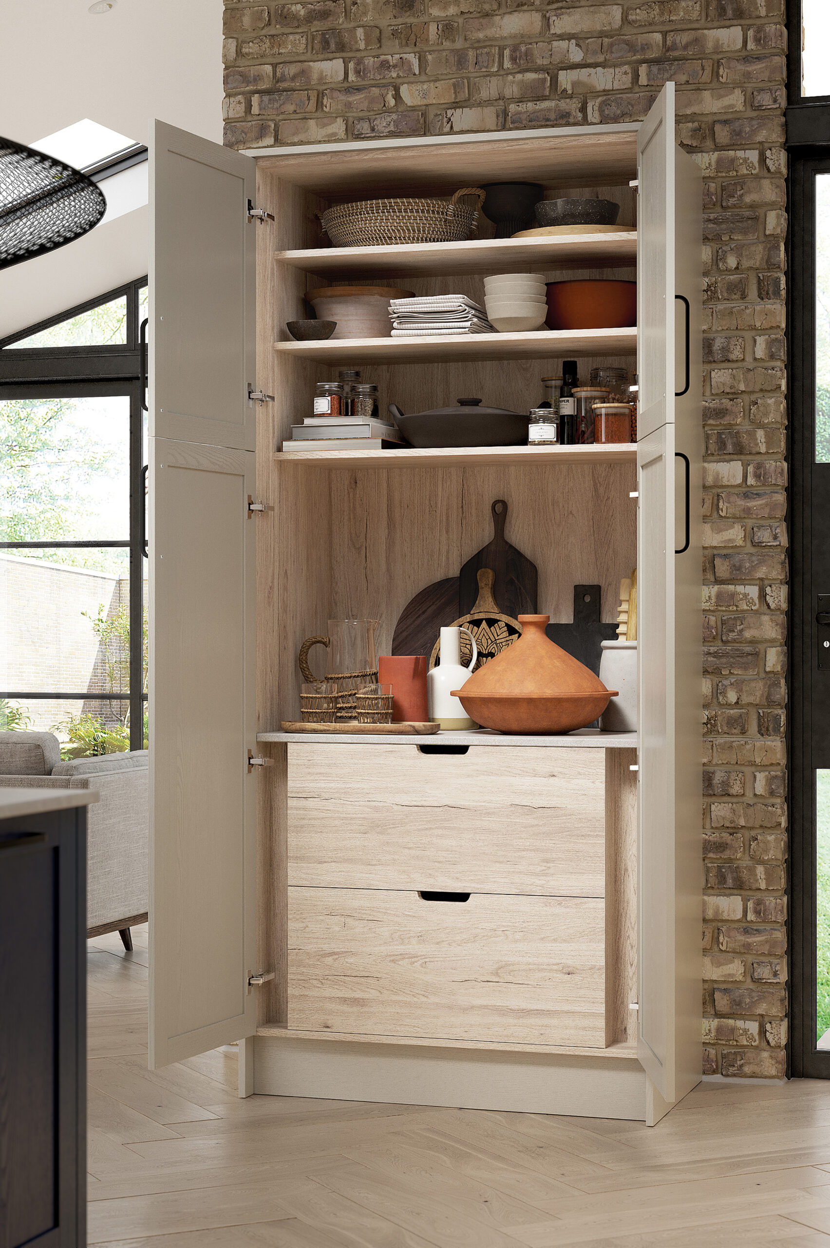 Sovereign Indigo and Light Grey | Cozinha Kitchens