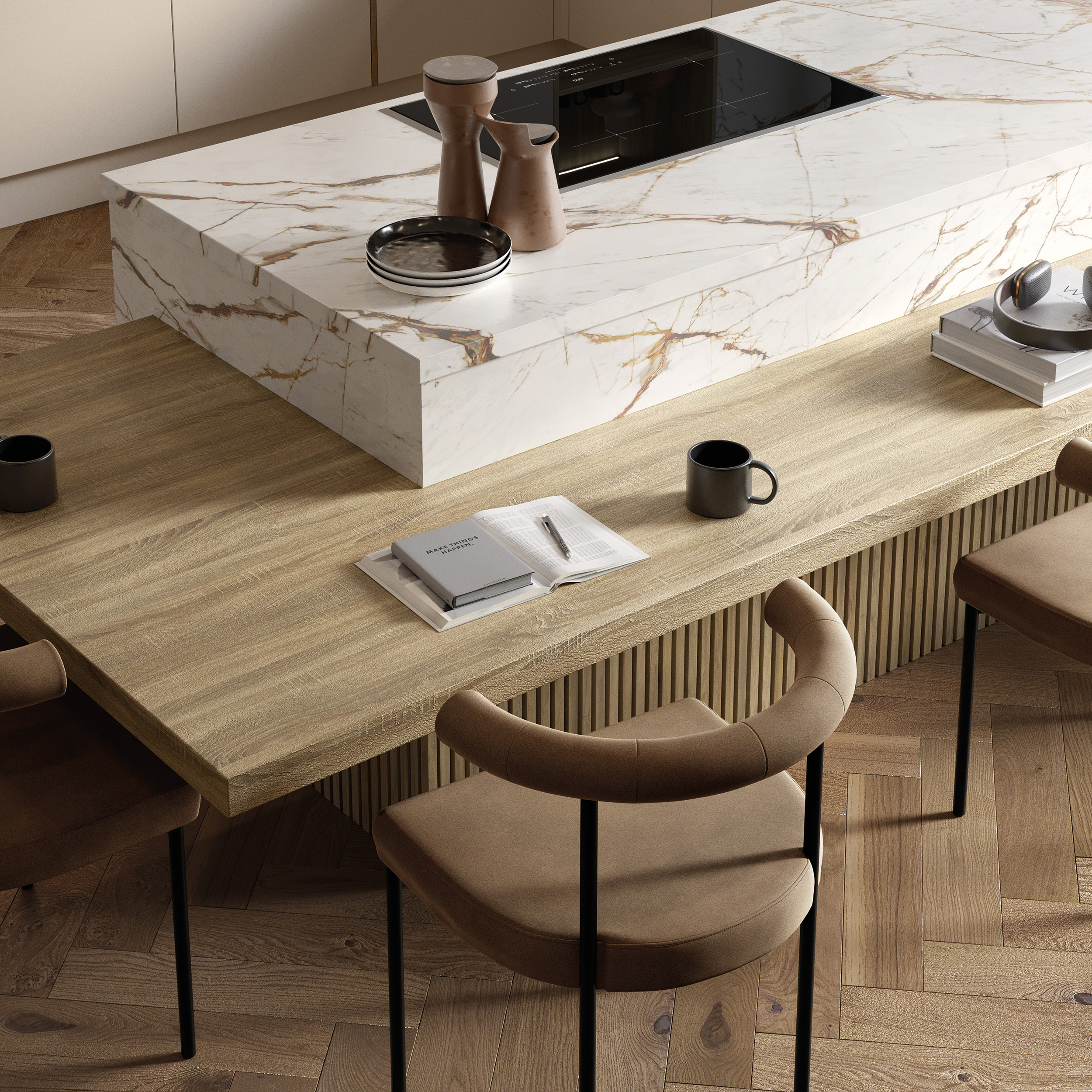 Autograph Cashmere and New England Oak | Cozinha Kitchens